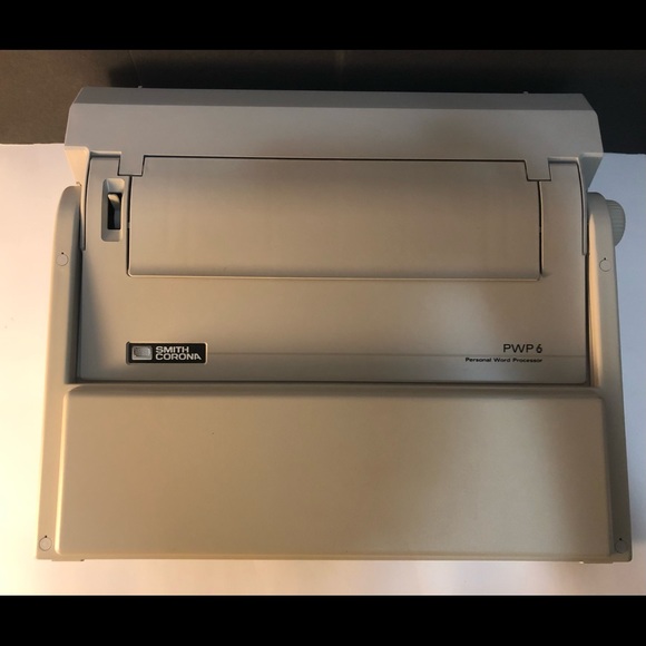 Other | Vintage Smith Corona Portable Personal Word Processor Pwp 6 Bl ...